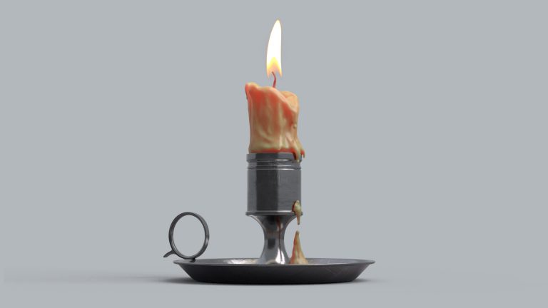3D Model of a Candle
